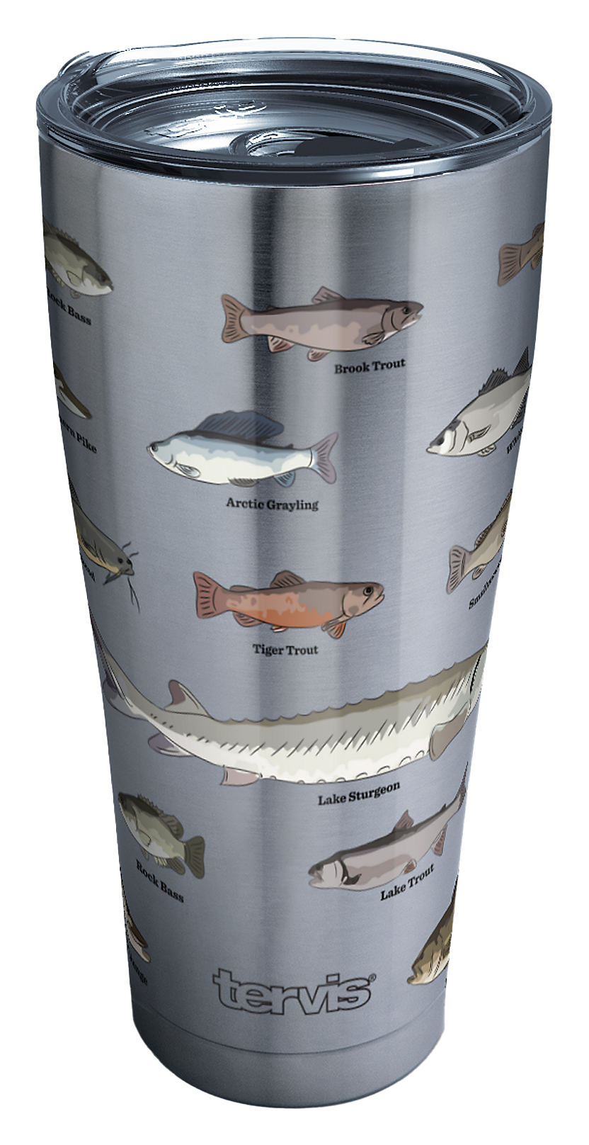 Tervis Fish Chart Stainless Steel Tumbler with Slider Lid | Bass Pro Shops